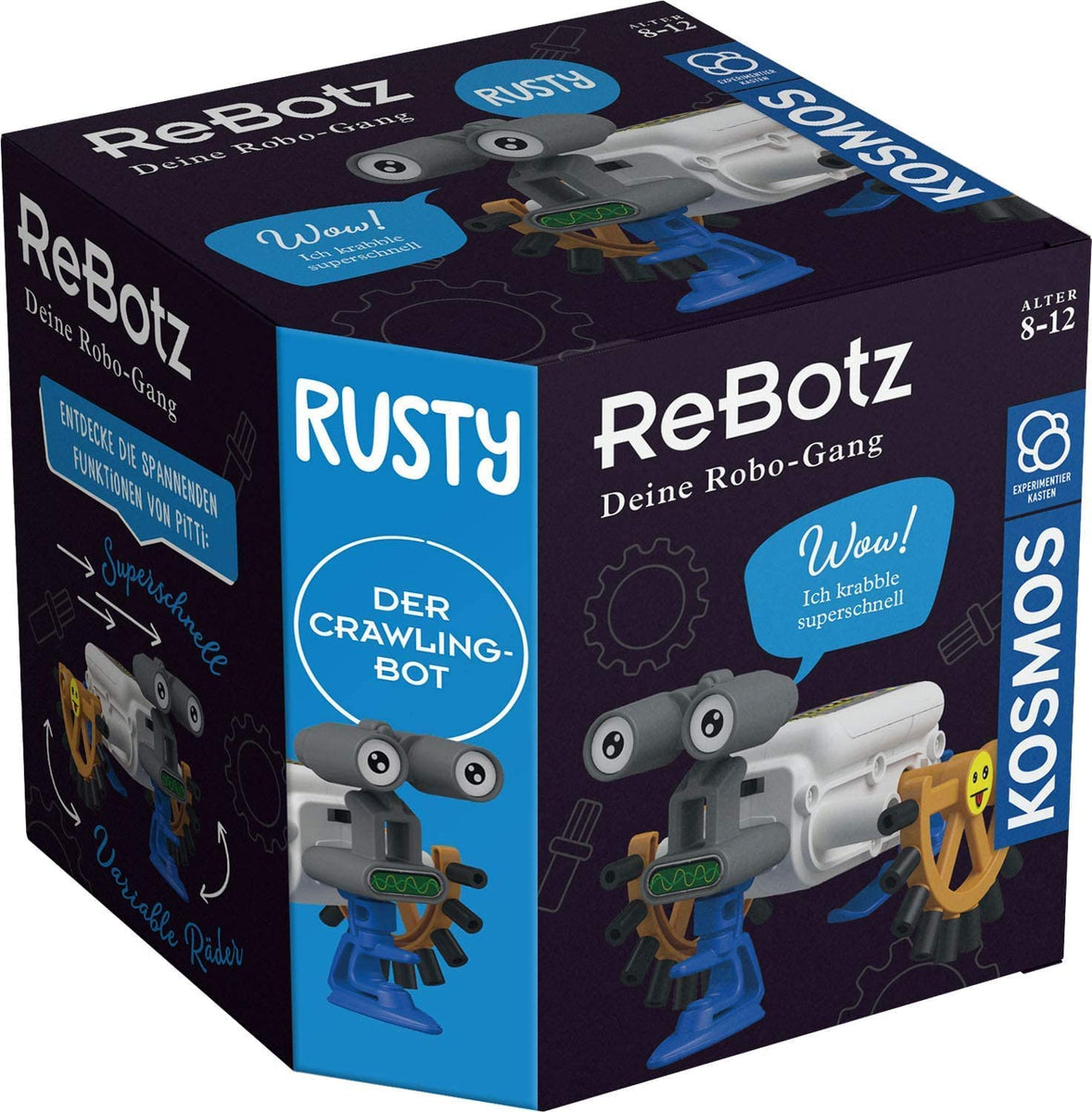 ReBotz – Rusty der Crawling Bot, Roboter-Bausatz ab 8